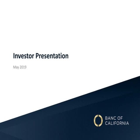 2Q19 Investor Deck | PPT
