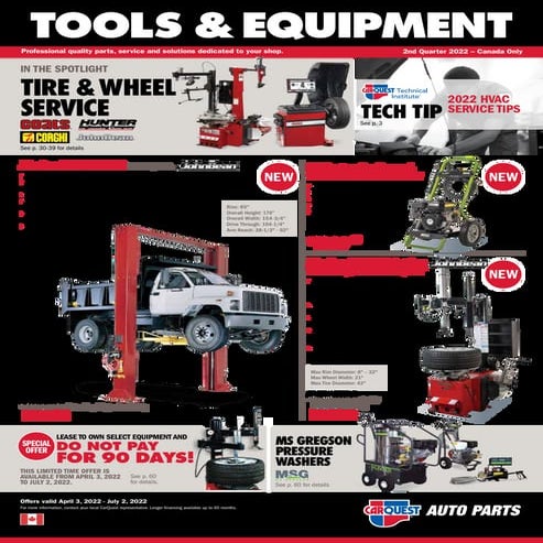 Auto Tools Fyler – CarQuest – AutoBarn.ca | PDF