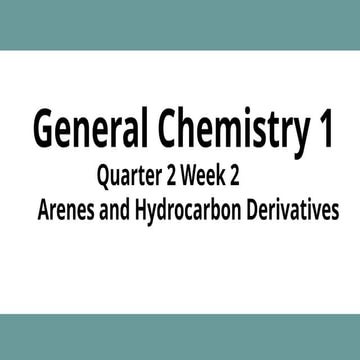 Hydrocarbon and its derivatives | PPT