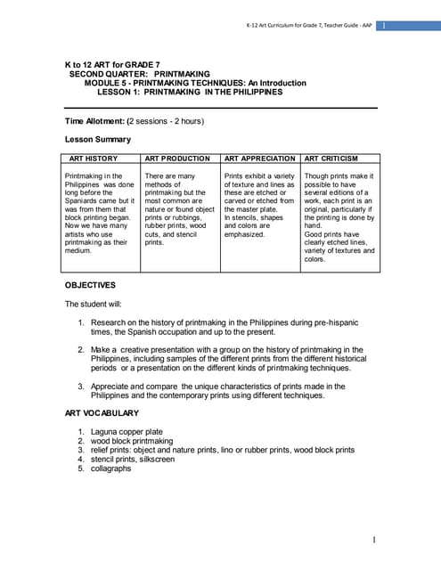 ARTS MELCs Grade 5.pdf