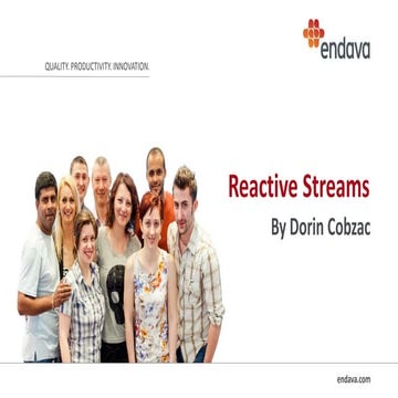 Reactive Streams Ppt