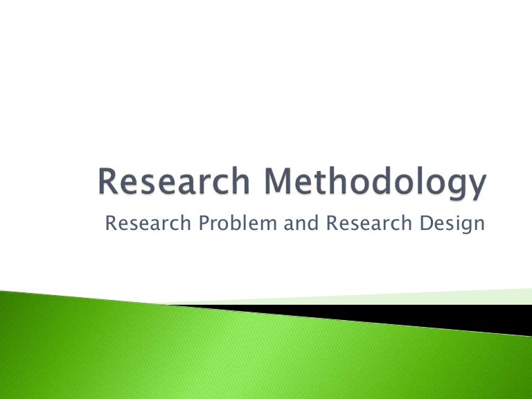 Identification of research problem