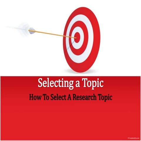 The problem selection | PPT