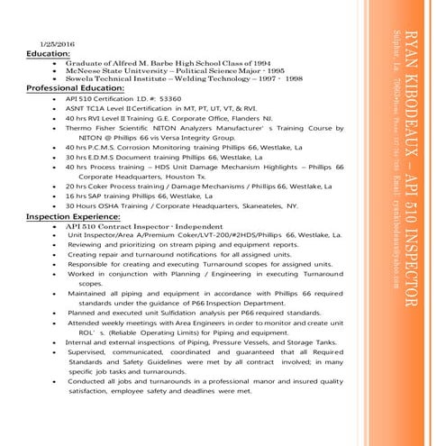 #2 ryan's resume format | DOCX