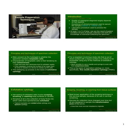 2 sample preparatory techniques 2020 | PDF | Reproductive Health ...