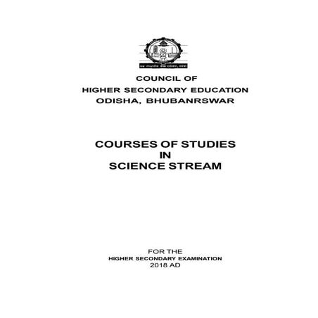 +2 sc.courses 2018 | PDF