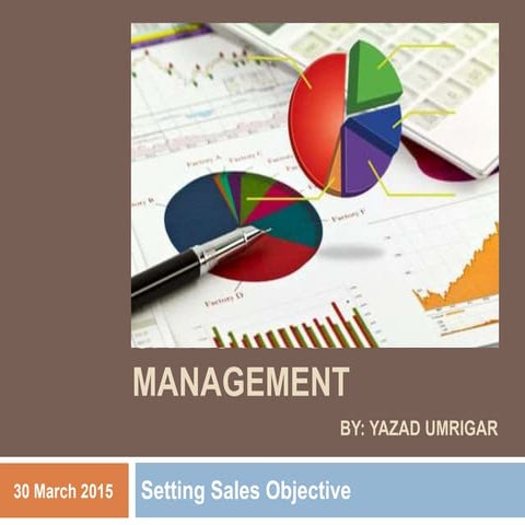 setting sales objectives | PPTX