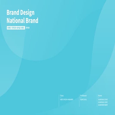 2020년 2학기 한양대 브랜드디자인 2조 SFOO 건강 관리앱 | PPT