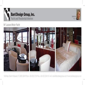 Yacht Interiors by Bard Design Group, Inc. | PPT