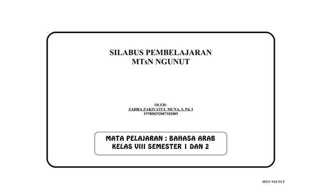 silabus-nahwu-shorof-gramar bahasa arab.doc