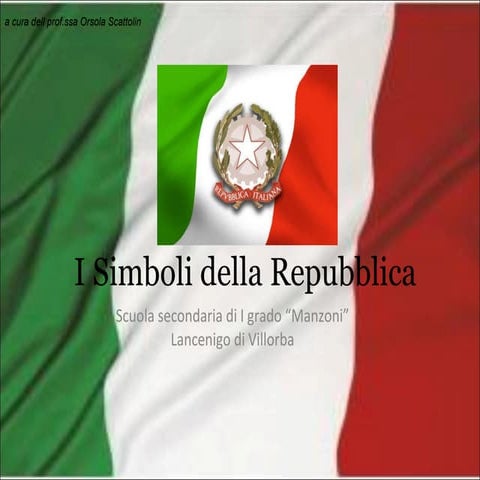 I simboli della repubblica | PPT