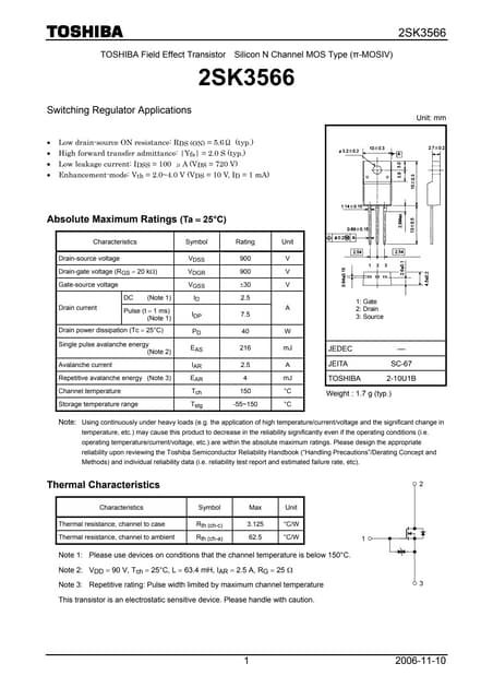 Original Mosfet N-Channel SSM3K15FV OP SMD Code SOT-723 New | PDF