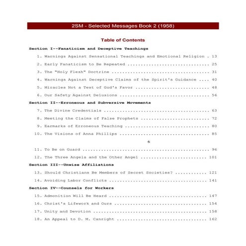2 sm selected messages book 2 (1958) | PDF