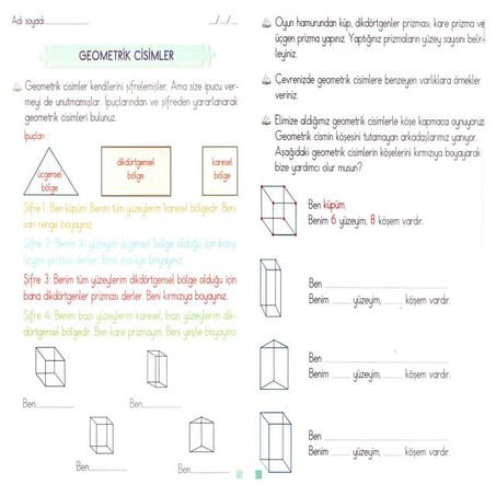2 snf mat_geometrik_cisimler_02 | PPT