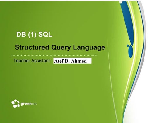 Database Manipulation with MYSQL Commands | PDF Database Manipulation with MYSQL Commands | PDF