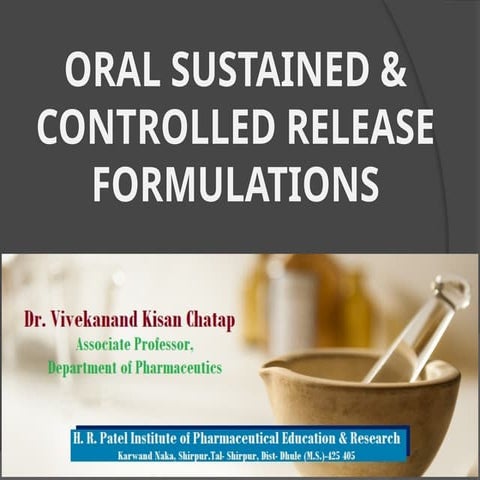 SUSTAINED AND CONTROLLED RELEASE FORMULATION VKC | PPTX
