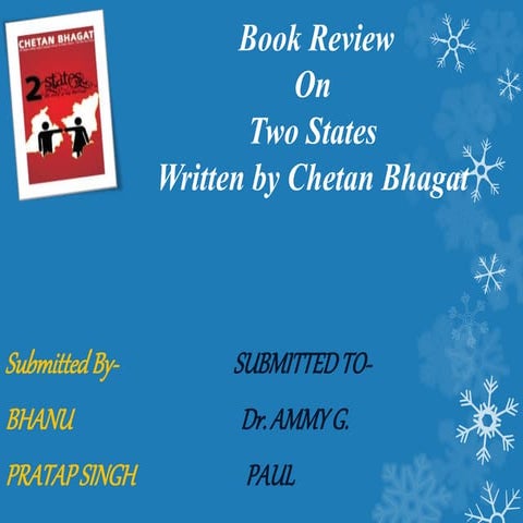 2 states by chetan bhagat | PPTX