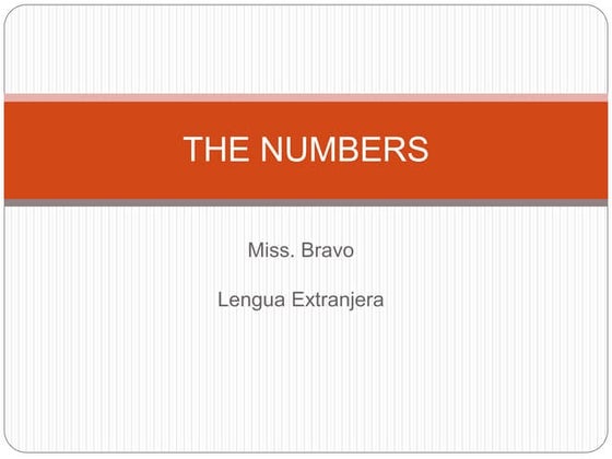 Ordinal Numbers for grade three students | PPTX