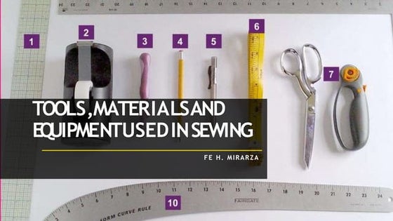 Tools and Equipment in Dressmaking.pptx