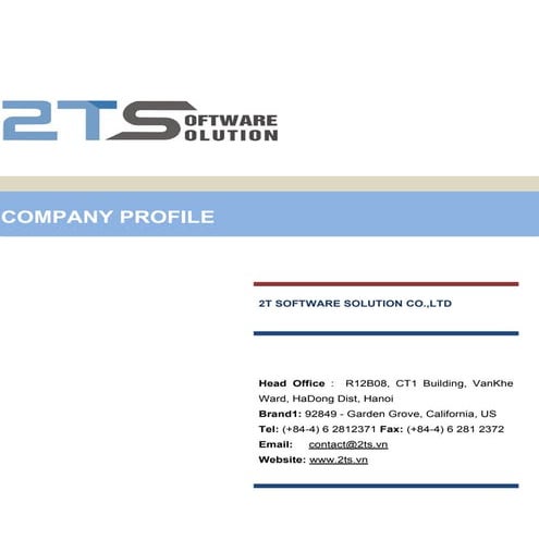 2TS profile | PDF