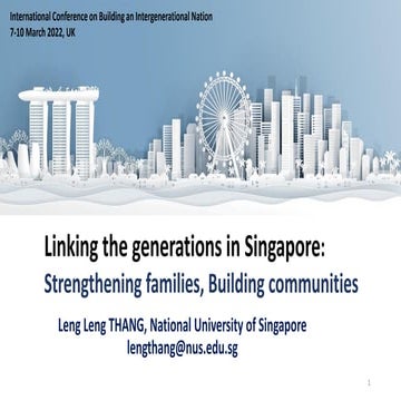 Linking the generations in Singapore | PDF