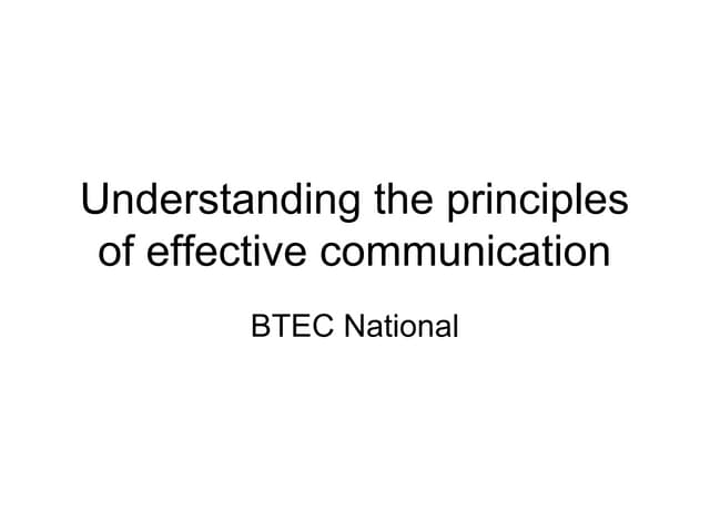 7 c's of communication | PPTX