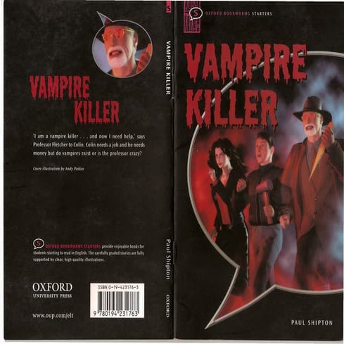 2 unit 8vo vampire killer (paul shipton) | PDF
