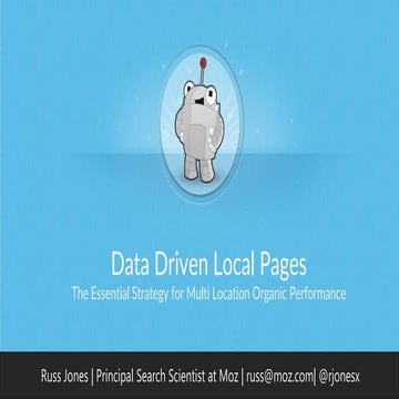 2018 NYC Localogy: Using Data to Build Exceptional Local Pages | PDF ...