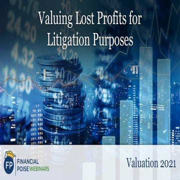 Valuing Lost Profits for Litigation Purposes (Series: Valuation) | PDF ...