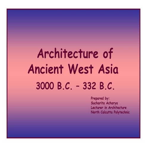 2~ West Asia ppt.pdf in that pdf it is disscuss about west asia | PDF