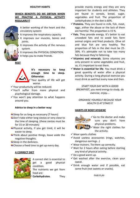 Q1-PE 10-WK1-LIFESTYLE and weight management.pptx | Nutrition | Healthy ...