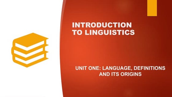 Views about language | PPTX