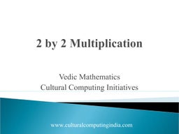 Vedic math | PPT