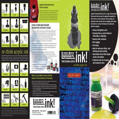 Painting Manual :: Pro acrylic ink leaflet | PPT