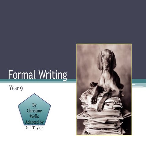 2 year9formalwriting | PDF