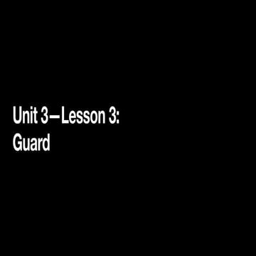 Guard | PPT