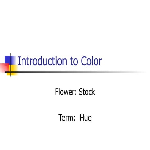 3 11 Begin Color | PPT