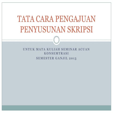 3. tata cara pengajuan | PPTX