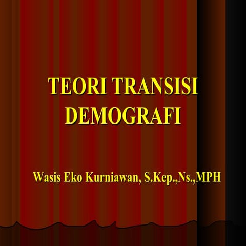 3. transisi demografi | PPT