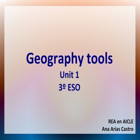 Geography tools | PDF