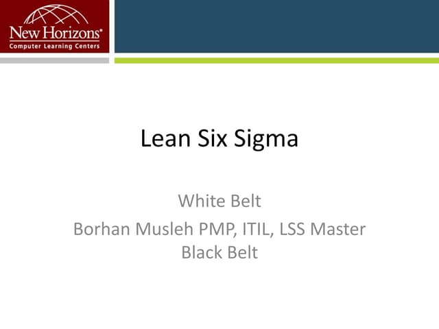 Basic Six Sigma Presentation | PPT