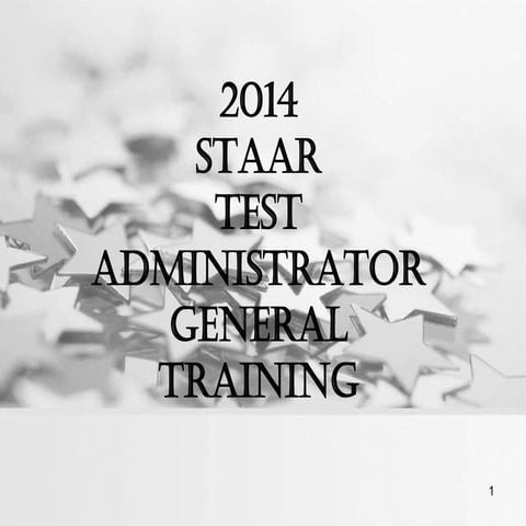 3.18.14 STAAR Training | PDF