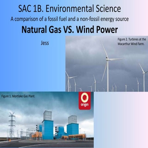 Gas versus Wind as an Energy Source - Jess | PPT