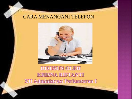 Presentation: Telephone Etiquette | PPT