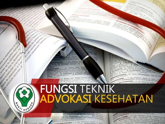 teknik advokasi kesehatan | PPT