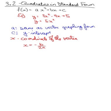 3.2 standard form | PDF