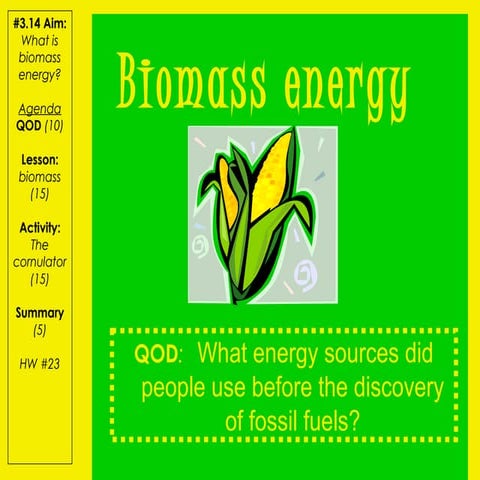 3.14+ +revised biomass+energy | PPT