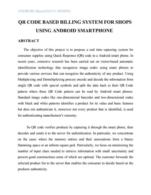 Explore QR code payments types and benefits | PDF