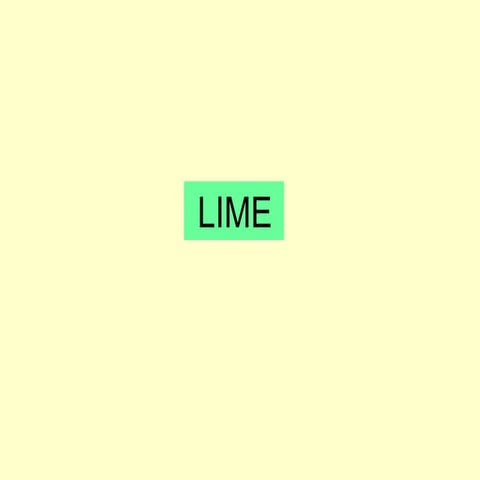 3. lime | PPT