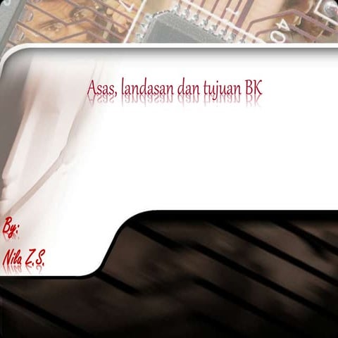 3.asas, landasan dan tujuan bk | PPTX